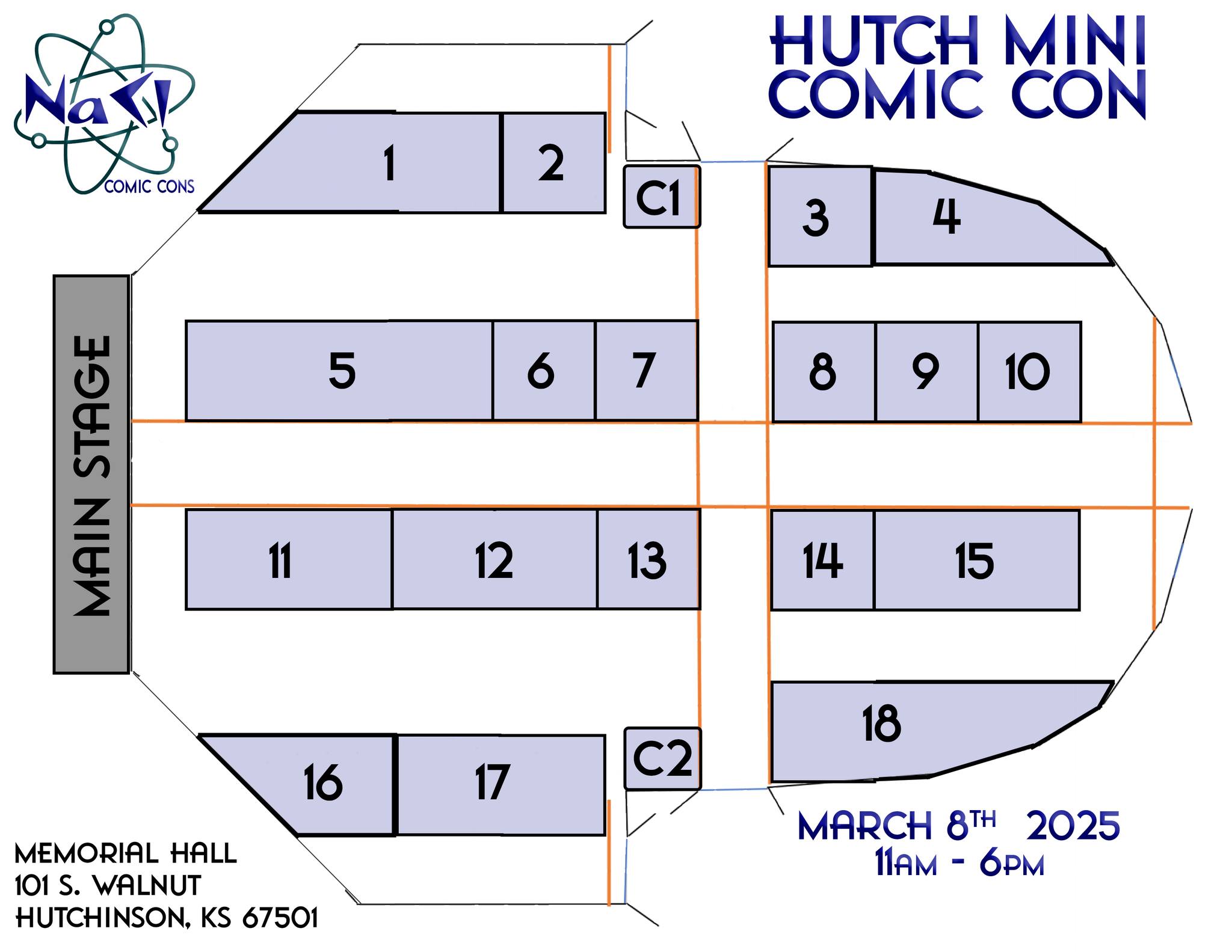 Who’s At The Con – NACL Comic Cons LLC